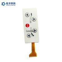 China Flexible PCB LED Light FPC Membrane Switch with 0.3mm Trace Width and 5 Million Cycle Life for sale