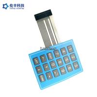 China 3M9448 Custom Flat Membrane Switch Mechanical Keyboard - 5 Million Cycle Life, -40°C to +80°C Operating Range for sale