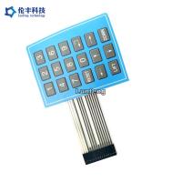 China 3M9448 Custom Flat Membrane Switch Mechanical Keyboard - 5 Million Cycle Life, -40°C to +80°C Operating Range for sale