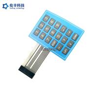 China 3M9448 Custom Flat Membrane Switch Mechanical Keyboard - 5 Million Cycle Life, -40°C to +80°C Operating Range for sale