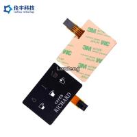 China Coffee Machine FPC Membrane Switch Panel - 5 Million Cycle Life, -40°C to +80°C Operating Range for sale