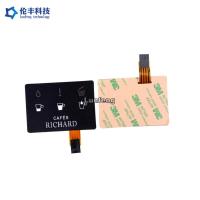 China Coffee Machine FPC Membrane Switch Panel - 5 Million Cycle Life, -40°C to +80°C Operating Range for sale