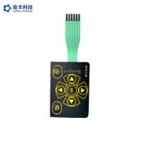 China Polyester Waterproof Membrane Switch with 3M9448 Embossing - 5 Million Cycle Life, -40°C to +80°C Temperature Range for sale