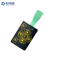 China Polyester Waterproof Membrane Switch with 3M9448 Embossing - 5 Million Cycle Life, -40°C to +80°C Temperature Range for sale