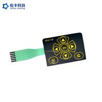 China Polyester Waterproof Membrane Switch with 3M9448 Embossing - 5 Million Cycle Life, -40°C to +80°C Temperature Range for sale