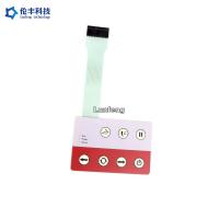 China 3M467 Waterproof Membrane Switch Metal Tactile LED Backlight 35V DC 1W -40°C to +80°C Operating Temperature for sale