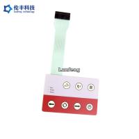 China 3M467 Waterproof Membrane Switch Metal Tactile LED Backlight 35V DC 1W -40°C to +80°C Operating Temperature for sale