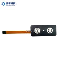 China Two Buttons PET Flexible Membrane Switch , RAL Tactile Metal Dome Switch for sale