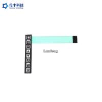 China Custom Matte Membrane Matrix Keypad 3M9448 Waterproof 2.54mm Pitch for sale