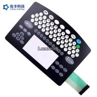 China Custom LCD Window LED Membrane Switch with Backlight 3M468 35V DC for sale