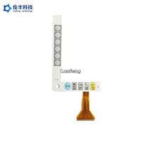 China FPC Circuit LED Membrane Switch Matte Surface Waterproof RAL Color for sale
