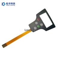 China 0.15mm PET F150 Custom FPC Membrane Switch with 1.0mm ZIF End - 5 Million Cycle Life, -40°C to +80°C Operating Range for sale