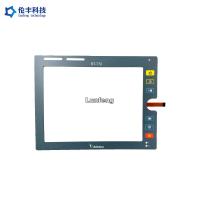 China Custom LED LGF Membrane Switch Overlay with Big Window FPC Cable - 0.1-0.25mm PET, 5 Million Cycle Life for sale