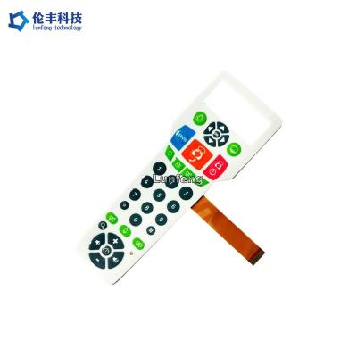 China Embossing Metal Dome Membrane Switch with FPC Circuit - 5 Million Cycle Life, 0.5mm Pitch Options for sale
