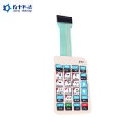 China Polyester LED Membrane Switch with Metal Dome Technology - 5 Million Cycle Life, -40°C to +80°C Operating Range for sale