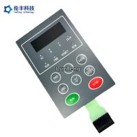 China LED Tactile Membrane Switch Keypad , Black LCD Window Metal Dome Tactile Switch for sale