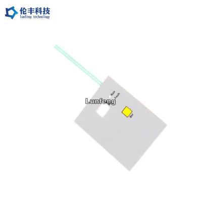 China OEM 3M Adhesive Membrane Switch Keypad Flat PET 5 Million Life for sale