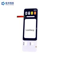 China Custom Polyester PET LED Membrane Switch with Metal Domes 35V DC 100mA for sale