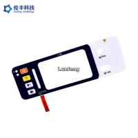 China Custom Polyester PET LED Membrane Switch with Metal Domes 35V DC 100mA for sale
