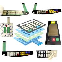 China Customized PET Thin Film Membrane Switch ISO9001 Flexible Size for sale