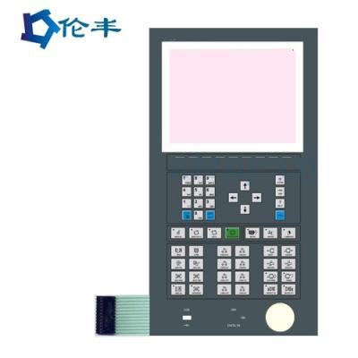 China DC 12V Flat Membrane Switch PET PC PVC Custom Size for Industrial Medical Consumer Electronics for sale