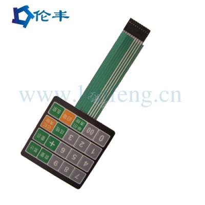 China Custom High Temperature Resistant Graphic Panel Overlay 0.005-0.030 Inch Thickness for sale