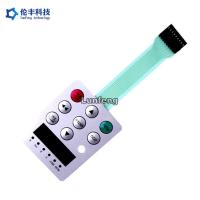 China Matte Surface Metal Dome Membrane Switch for Customized in Extreme Temperatures for sale