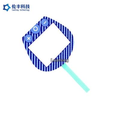 China Customizable Waterproof Membrane Keypad DC 5V 1 Million Key Life Industrial Keyboard for sale