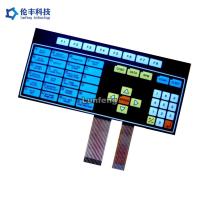 China Custom Flat Membrane Switch DC 12V 1 Million Cycles Laser Engraving for sale
