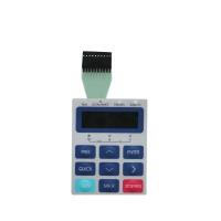 China DC 5V Waterproof Membrane Keypad with Flat Button Design and Current ≤100mA for Outdoor Industrial Use for sale