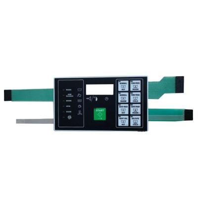 China Embossed Tactile Metal Dome Membrane Switch 100mA for Portable Devices and Security Systems for sale