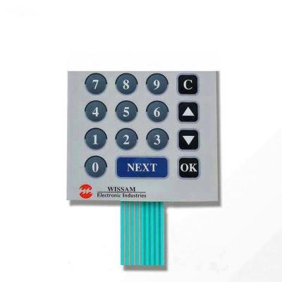 China Metal Dome Tactile Switch Single Double Multi Layer Circuit -30°C to 80°C 50mA 50V DC for sale