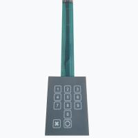 China Custom Flat Membrane Switch Keypad DC 12V 1 Million Cycles for Industrial Medical Use for sale