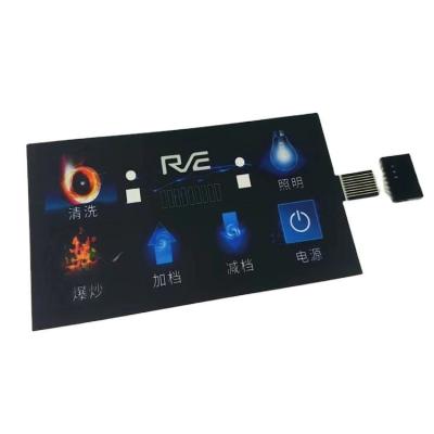 China Metal Dome Membrane Switch Tactile Keypad -20°C to 70°C with 3M Adhesive ISO9001 for sale