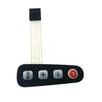 China Durable Metal Dome Membrane Switch with 1,000,000 Cycles Lifecycle and 3M467/468 Adhesive for Reliable 100MΩ Insulation Resistance for sale