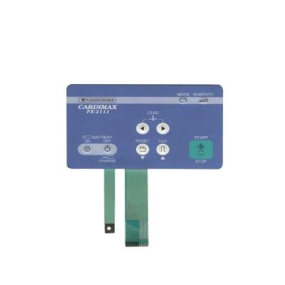 China Flat Membrane Switch PET Circuit 3V Driver Voltage PC Overlay 0.175mm IP65 Optional for sale
