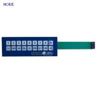 China Non Tactile Metal Dome Membrane Switch with 100MΩ 100V Insulation Resistance and Glossy or Matte Surface Finish for Consumer Electronics for sale