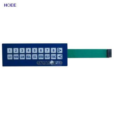 China Non Tactile Metal Dome Membrane Switch with 100MΩ 100V Insulation Resistance and Glossy or Matte Surface Finish for Consumer Electronics for sale