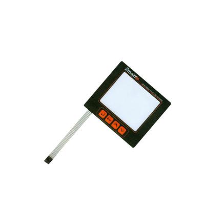 China Flat Membrane Switch with PET/PC/PVC Material and 3M9080 Adhesive in Customized Sizes for sale