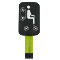 China Touch Button Type Plastic Membrane Switch Perfect for Medical Devices Offering Seamless Control and Long Term Durability for sale