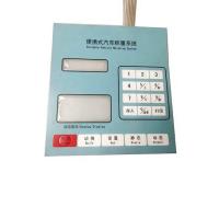 China Industrial LED Membrane Keypad IP65 1 Million Cycles Customizable Size for sale