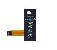 China Customizable LED Membrane Keypad IP65 Waterproof Dustproof 1 Million Cycles for sale