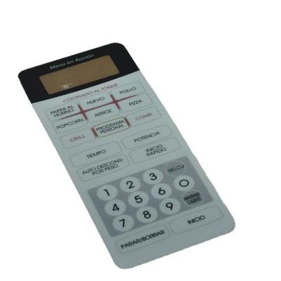 China DC 5V Waterproof Membrane Keypad Customizable Interface ≤100mA 1 Million Key Life for sale