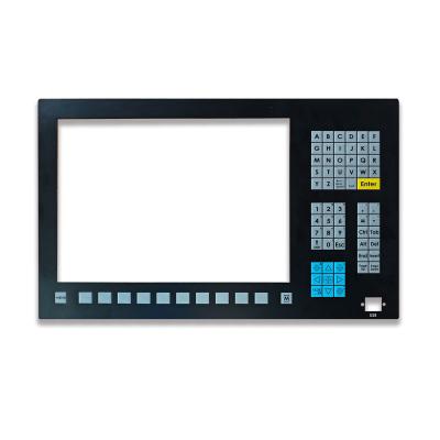 China IP65 PVC LED Membrane Keypad Green LED 1 Million Lifespan 2.54mm Pitch for sale