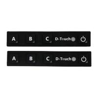 China Custom PET Membrane Switch with LED/EL Backlight for Medical Home Appliance Industrial Use for sale