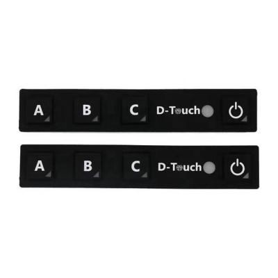 China Custom PET Membrane Switch with LED/EL Backlight for Medical Home Appliance Industrial Use for sale