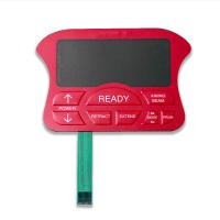 China Customizable Waterproof Membrane Keypad Silkscreen Printing -20℃ to +70℃ for sale