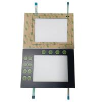 China Custom LED Membrane Keypad 1mm 1.5mm Pitch IP65 Green Light for sale