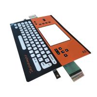 China Membrane LED Keypad and Membrane Key Type Smooth Operation with 1mm Pitch for sale