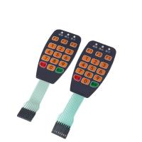 China Waterproof Metal Dome Membrane Switch IP67 -30°C to 80°C 50mA 50V DC Custom Size for sale